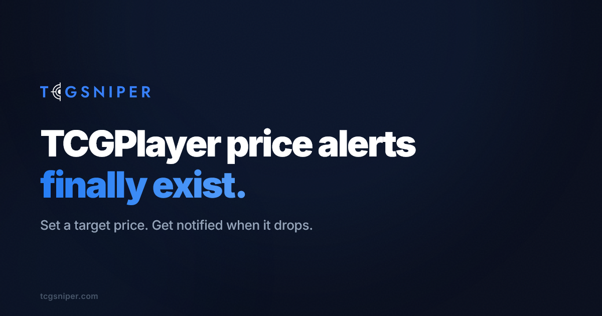 How to Set Up TCGPlayer Price Alerts - Get Notified When Prices Drop ...